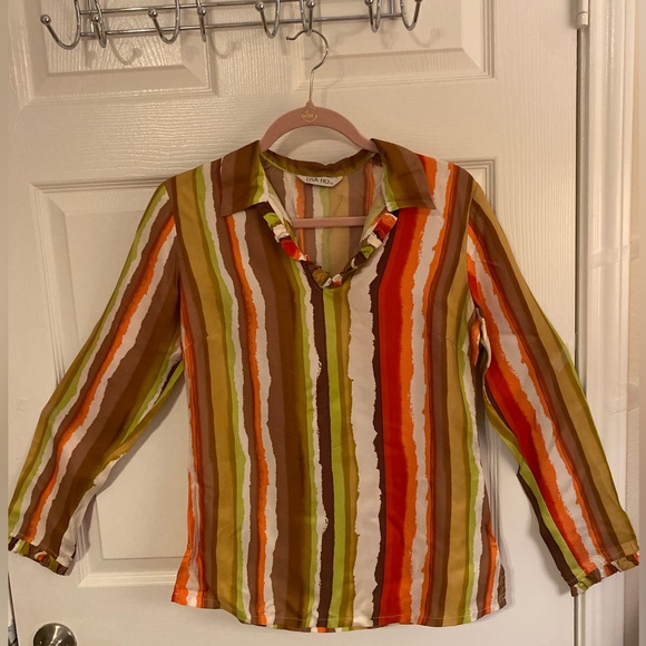 Lisa Ho | Tops | Lisa Ho Australian Designer Silk Blouse Size 6 | Poshmark